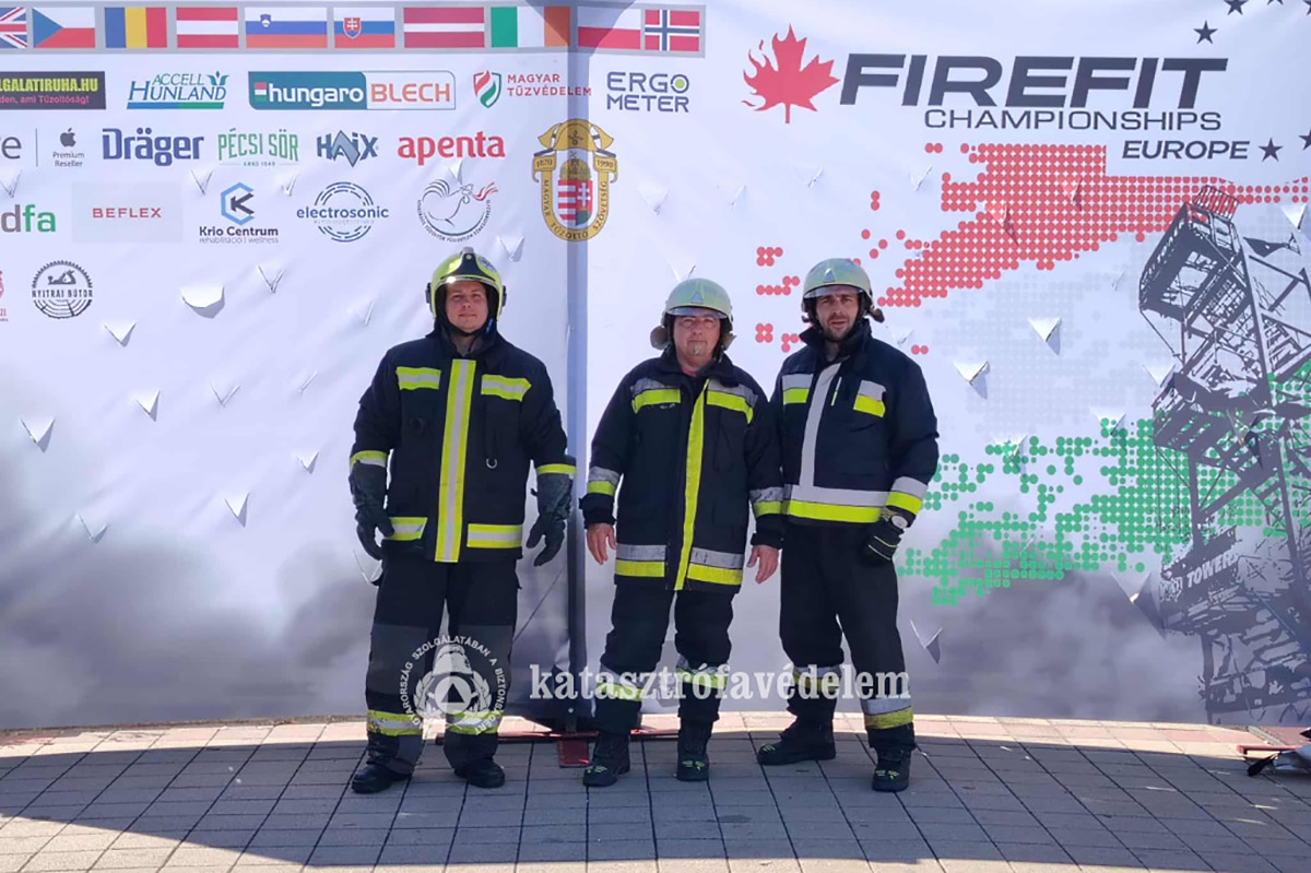 Tótkomlósi tűzoltók is képviseltették magukat a FireFit Európa ...